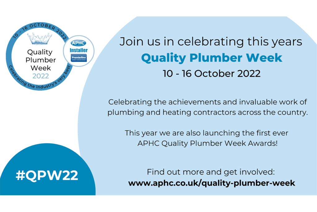 Quality Plumber Week returns this October - PHPI Online