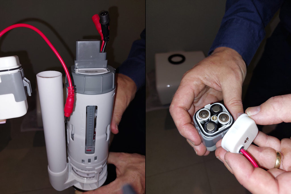 WATCH: Roca EM1 Touchless dual flush valve installation guide - PHPI Online